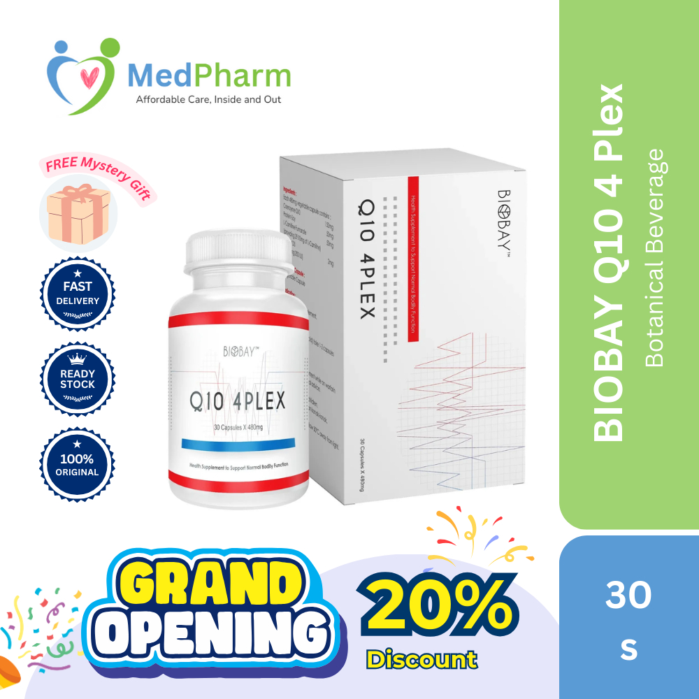 Biobay Q10 4plex (30 capsules) | Shopee Malaysia