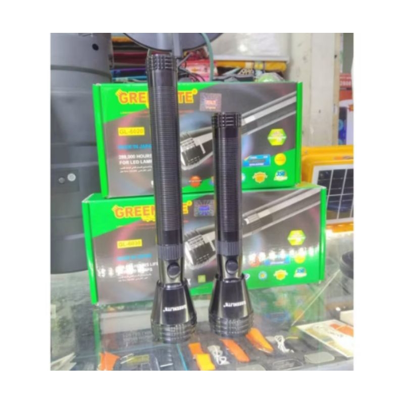 GREENLITE LONG RANGE LED LAMPS RECHARGEABLE FLASHLIGHT SYSTEM | Shopee ...