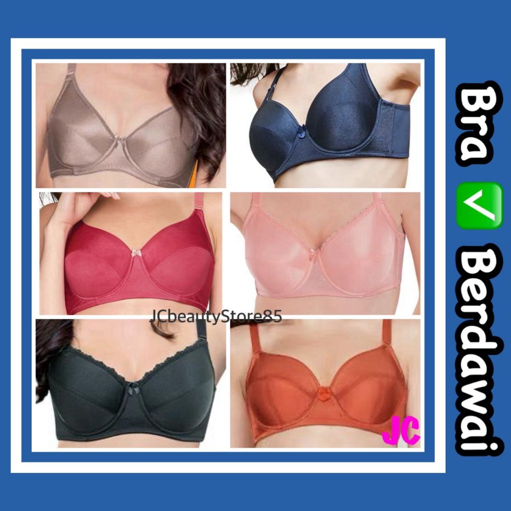 JC AVON Underwire Everyday Comfort Bra ( Bra Berdawai ) | Shopee Malaysia
