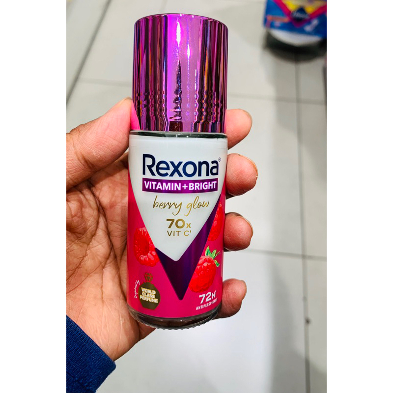 Rexona Vitamin Bright Berry Glow Roll On Deodorant 45ml | Shopee Malaysia