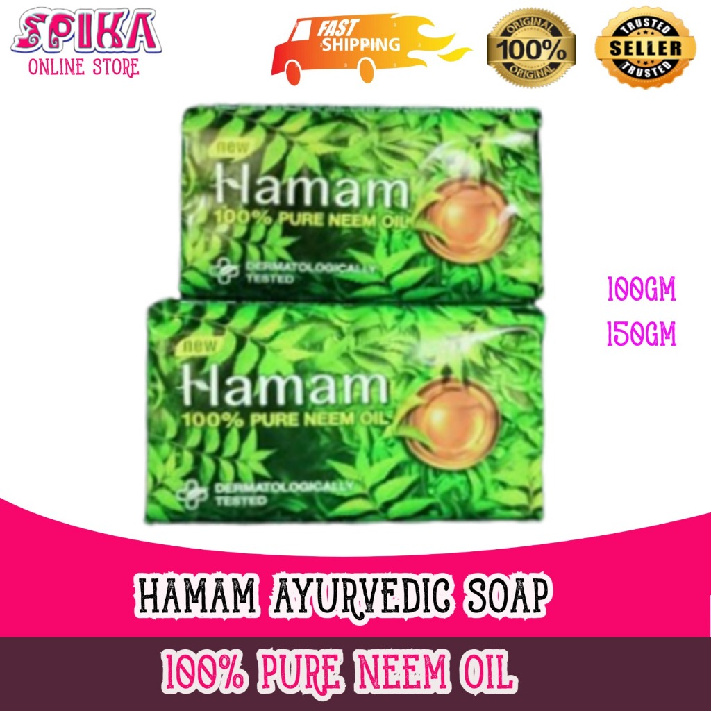 HAMAM AYURVEDIC SOAP 150G | Shopee Malaysia