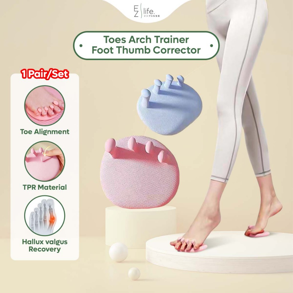 2pcs 1Pair Toes Arch Trainer Foot Thumb Valgus Corrector Buttocks ...