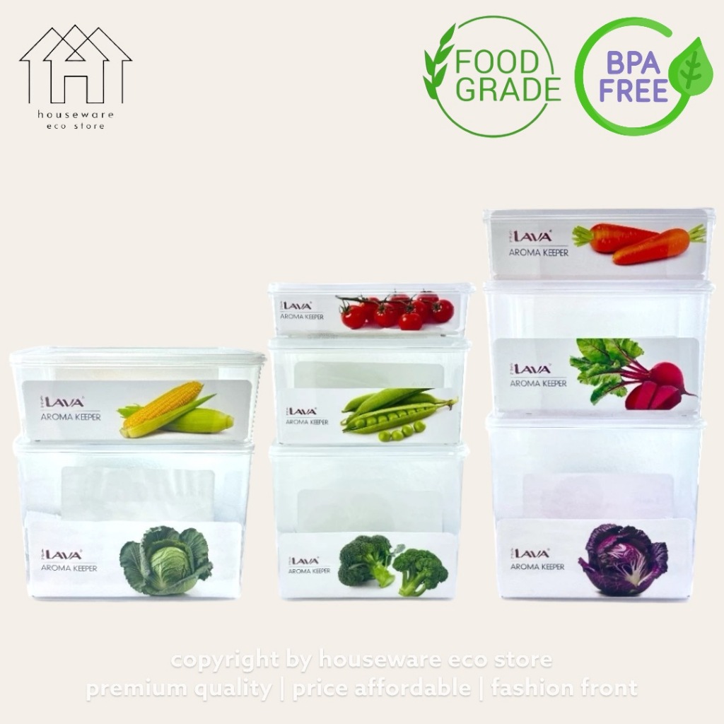 Lava Aroma Keeper Food Container | Rectangle Container | Multipurpose ...