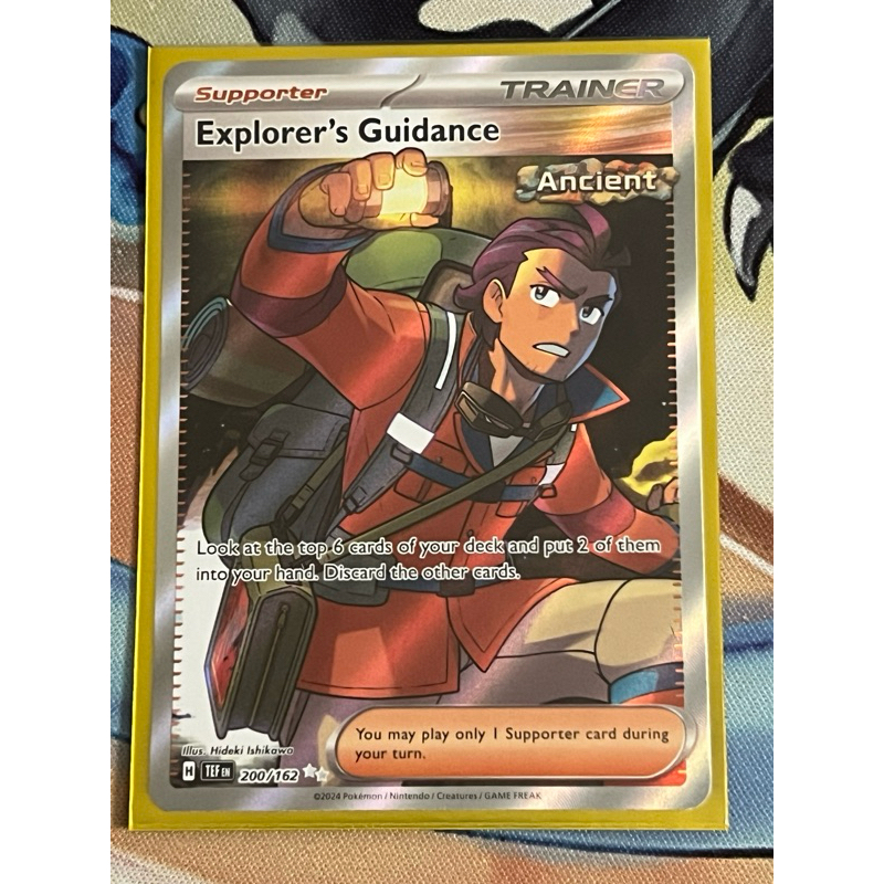 Pokemon TCG SV05 Temporal Forces - Explorer's Guidance - 200/162 - Full ...