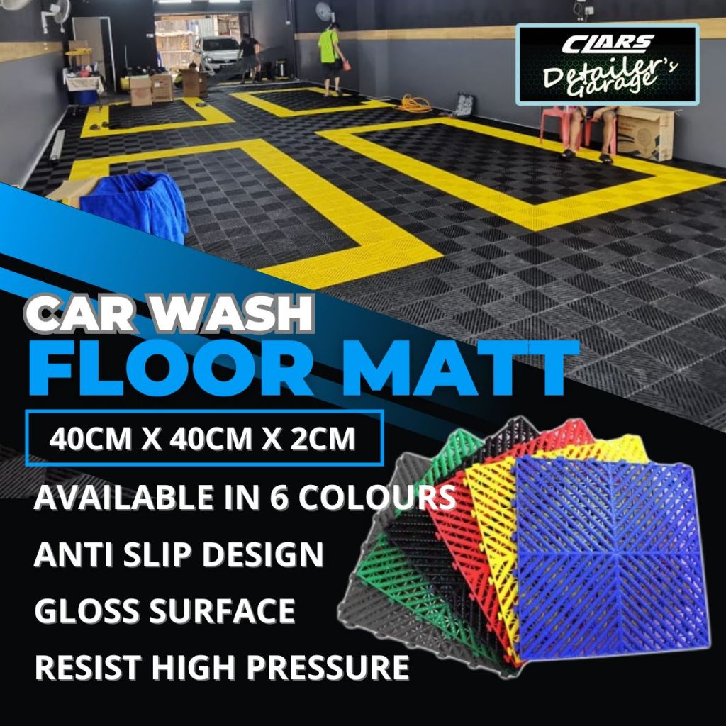 Intro Price Clars 2cm heavy duty industry car wash floor mat car wash ...