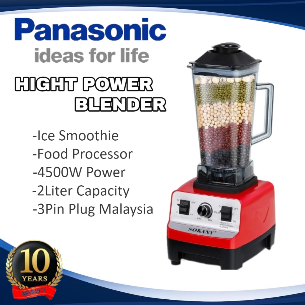 PANASONIC Blender Heavy Duty Blender Machine High Power Blender Juicer ...