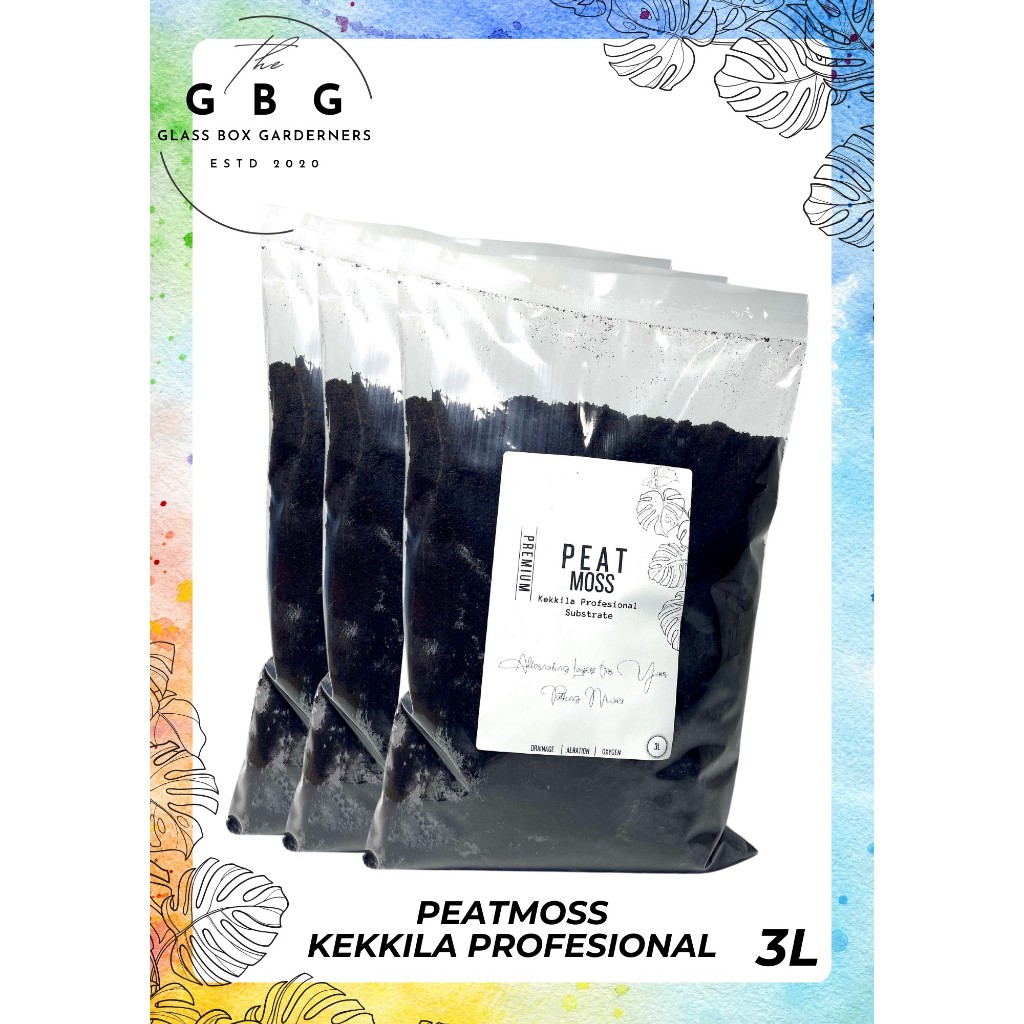 Peat Moss Substrate [Kekkila] [3L] / Imported / Premium Quality ...