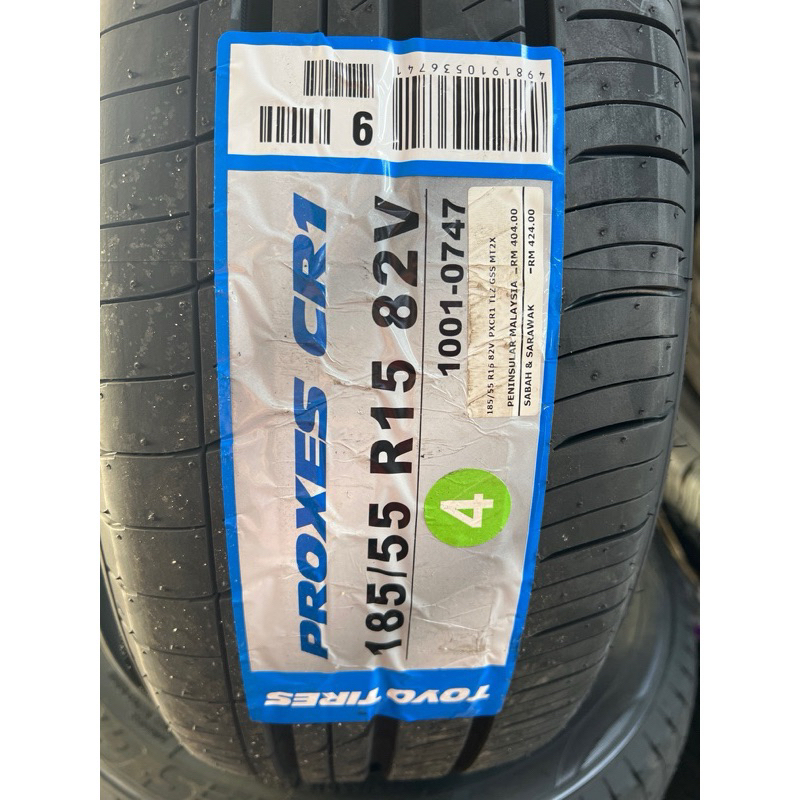 Toyo tayar cr1 axia myvi bezza | Shopee Malaysia