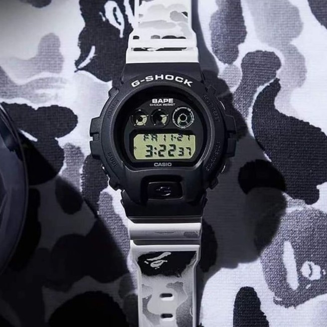 100% Original Casio G-Shock x A BATHING APE BAPE 10th Anniversary DW ...