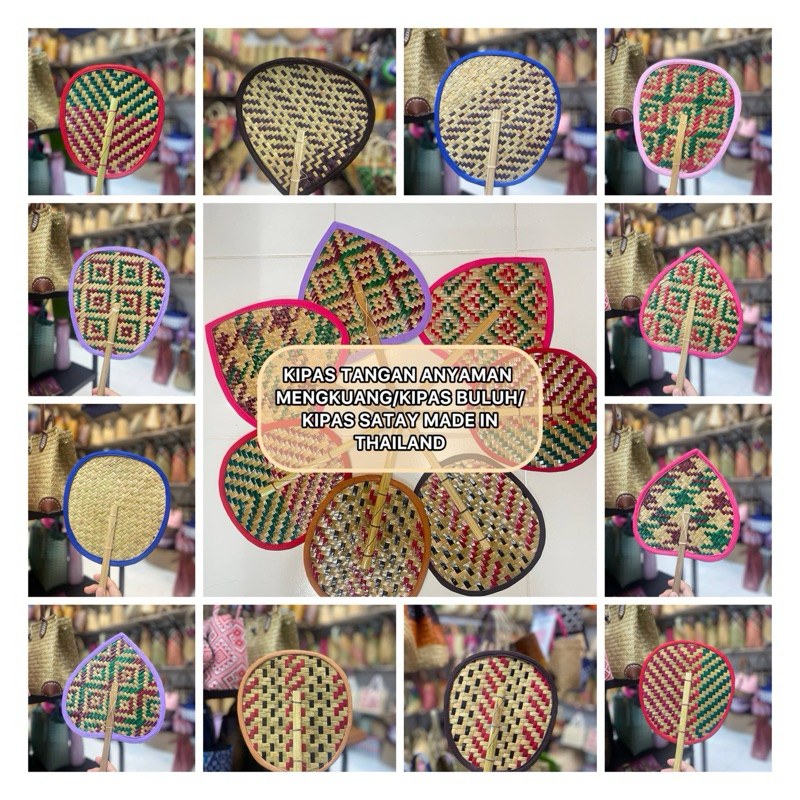 KIPAS TANGAN/KIPAS SATAY MADE IN THAILAND | Shopee Malaysia