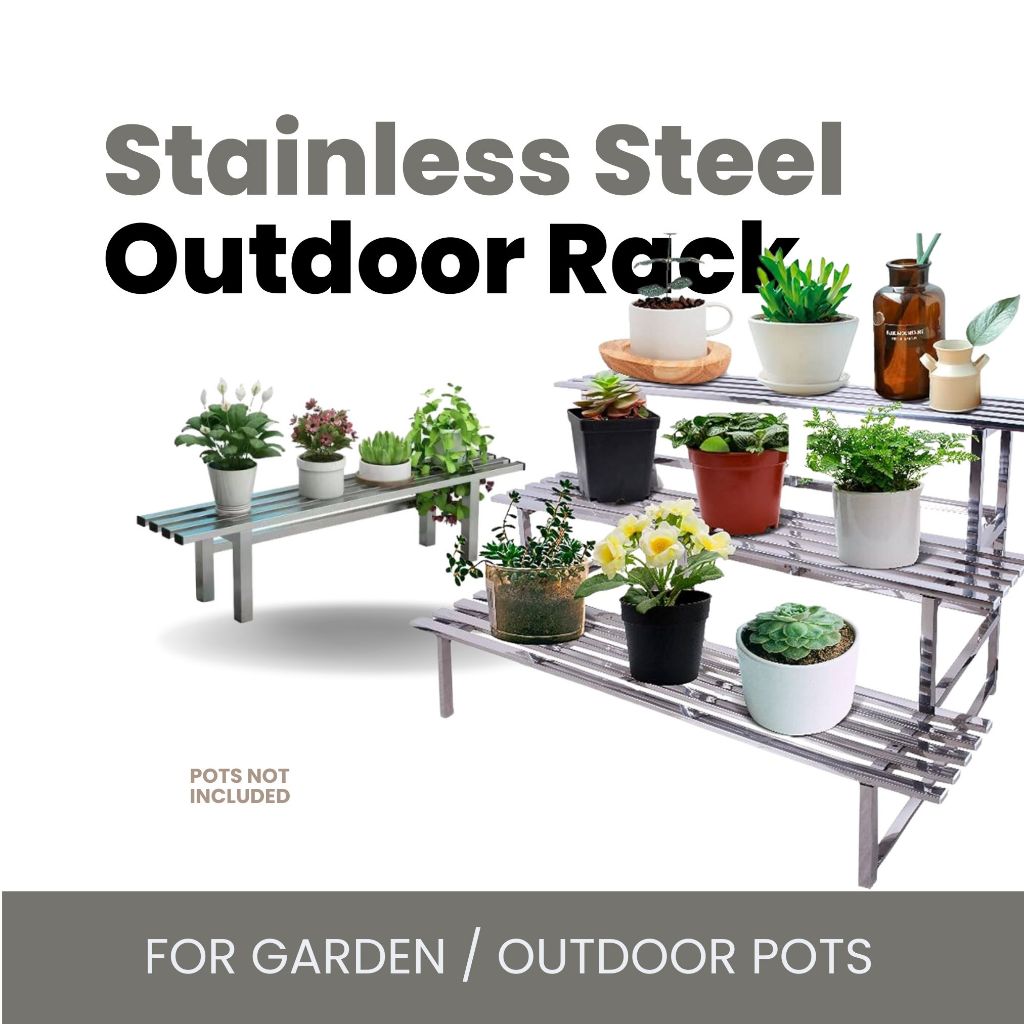 flower rack/plant rack/plant stand/Garden stainless steel 120cm flower ...