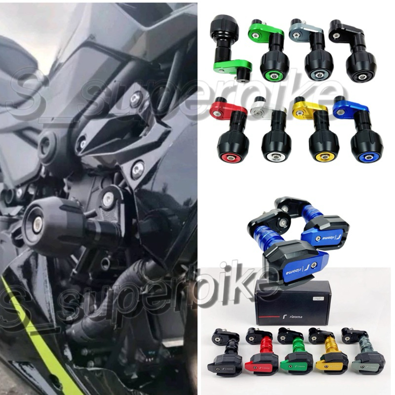 Frame Slider Kawasaki Z250 Z400 Ninja 250 Ninja250 Ninja 400 Ninja400 ...