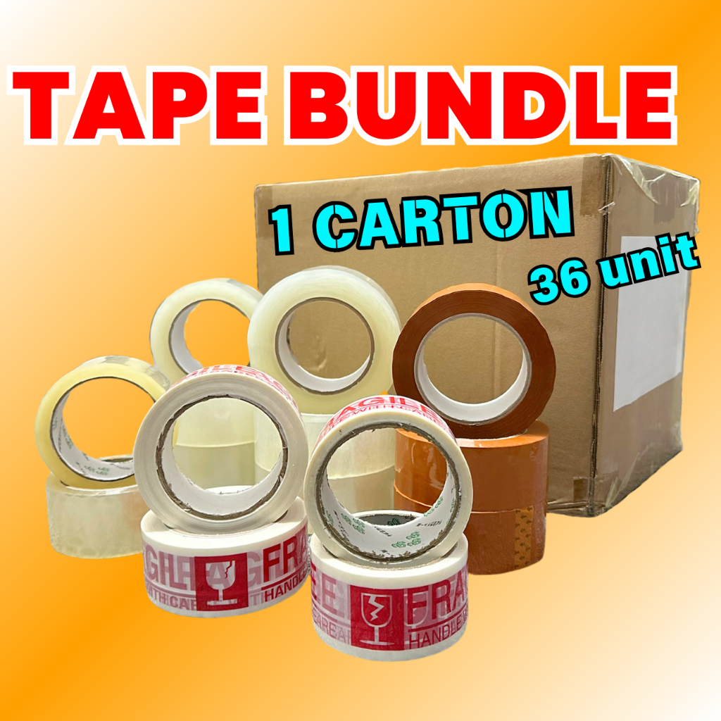 Bundle Fragile Tape Opp Tape Carton Fragile Salotip Cellophane ...