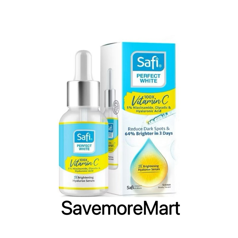 Safi Perfect White 3x Brightening Hyaluron Serum 30ML | Shopee Malaysia