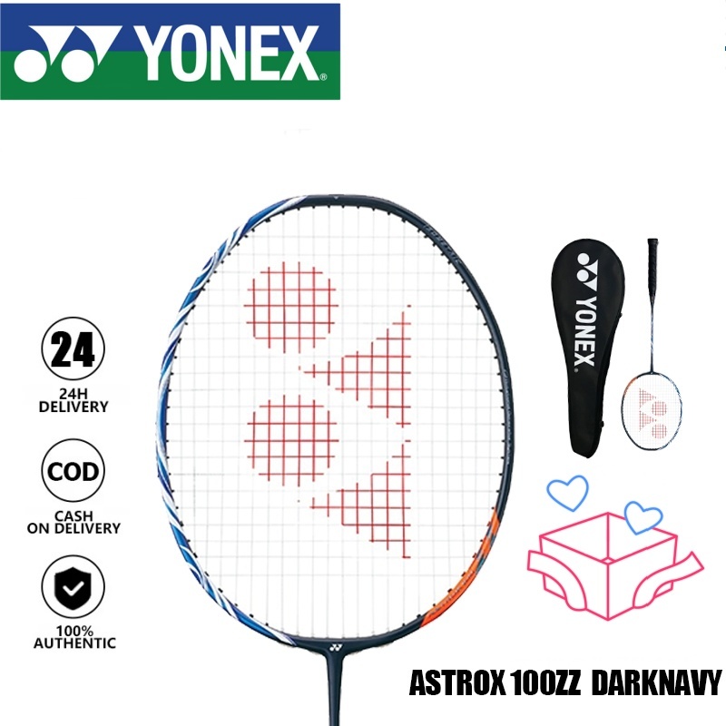 YONEX ASTROX-100ZZ 4U BLUE Full Carbon Single Badminton Racket 26/28/30Lbs for professional ...