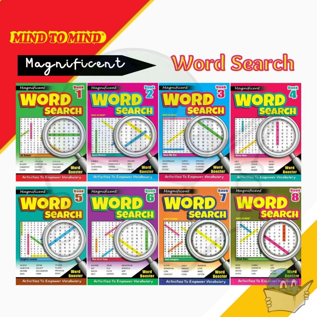 Magnificent Word Search [Mind to Mind] | Shopee Malaysia