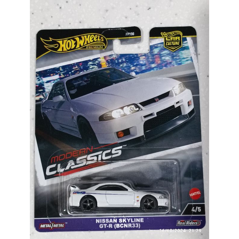 Hot Wheels Nissan Skyline GT-R R33 Modern Classics BCNR33 | Shopee Malaysia