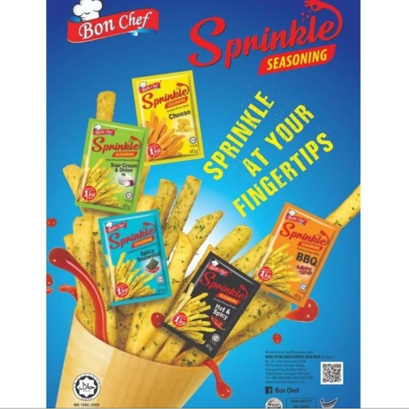 Bon chef sprinkler seasoning 40g | Shopee Malaysia