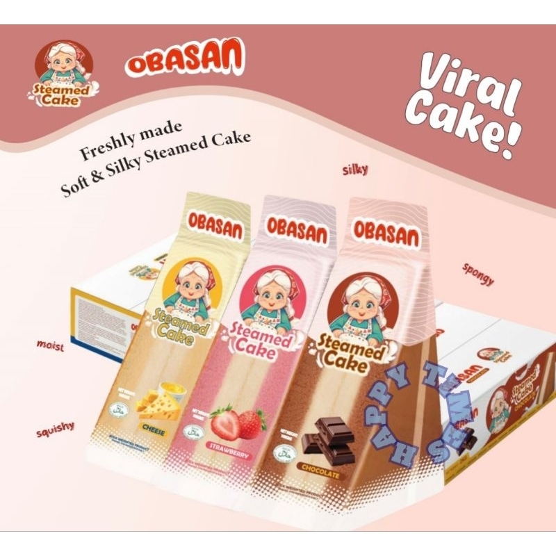 OBASAN Steamed Cake 100G/蛋糕 | Shopee Malaysia