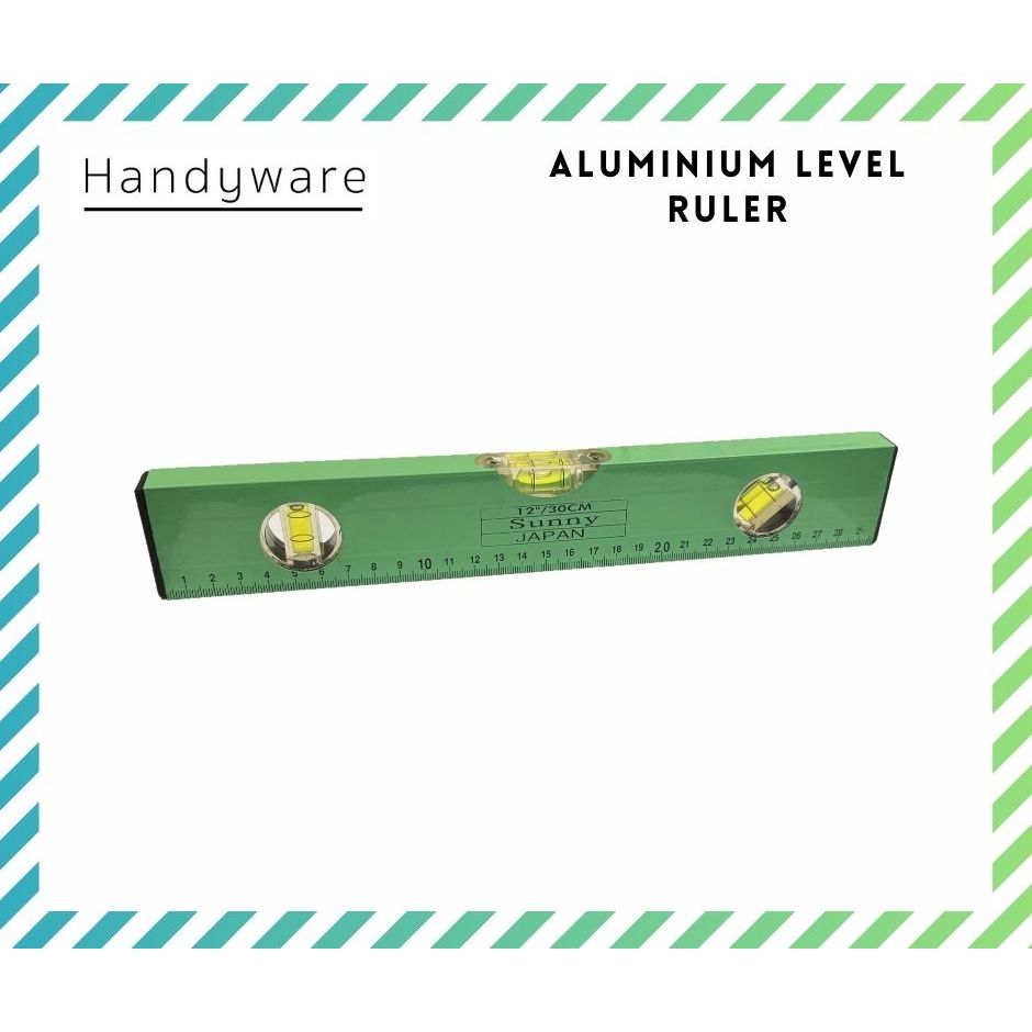 Aluminium Level Ruler / Water Level Ruler / 平水尺 12''/30cm 18''/45cm ...