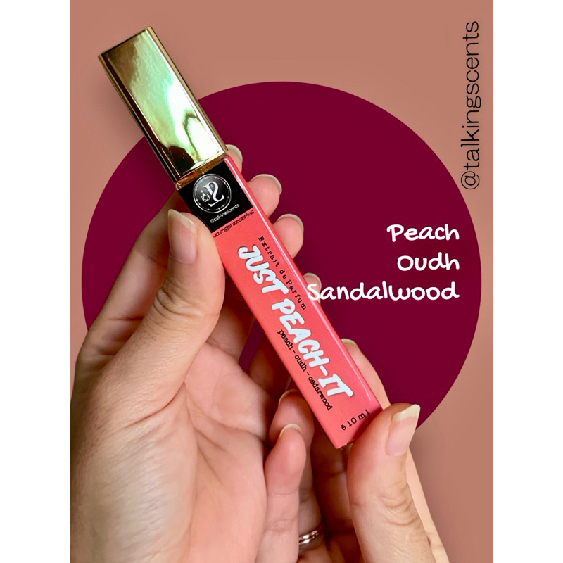 JUST PEACH-IT from Oudvaganza Series by Talking Scents | Shopee Malaysia
