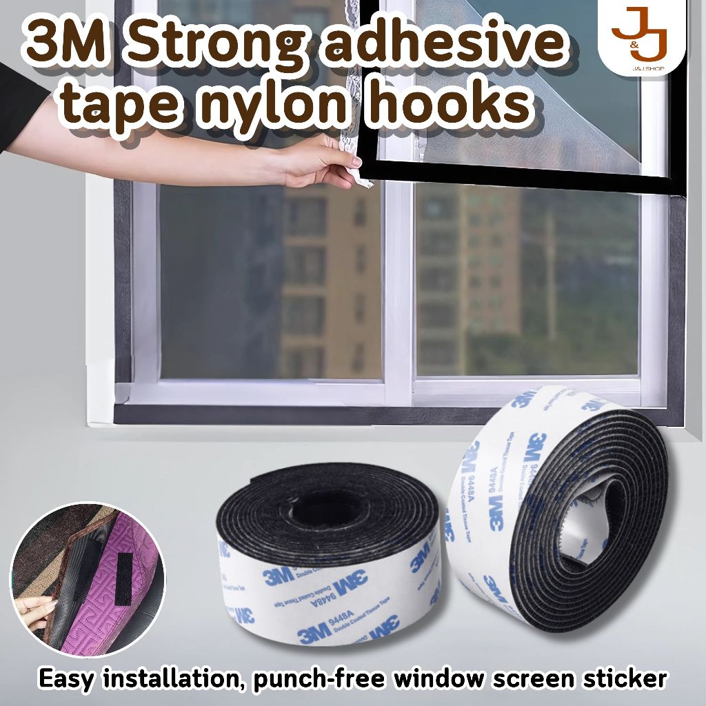 Nylon strip dot Velcro with hook and loop strong tape object fixation ...