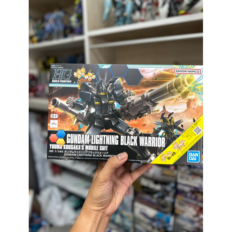 GUNDAM LIGHTNING BLACK WARRIOR 1/144 HG BANDAI ( BUILD FIGHTERS ) | Shopee Malaysia