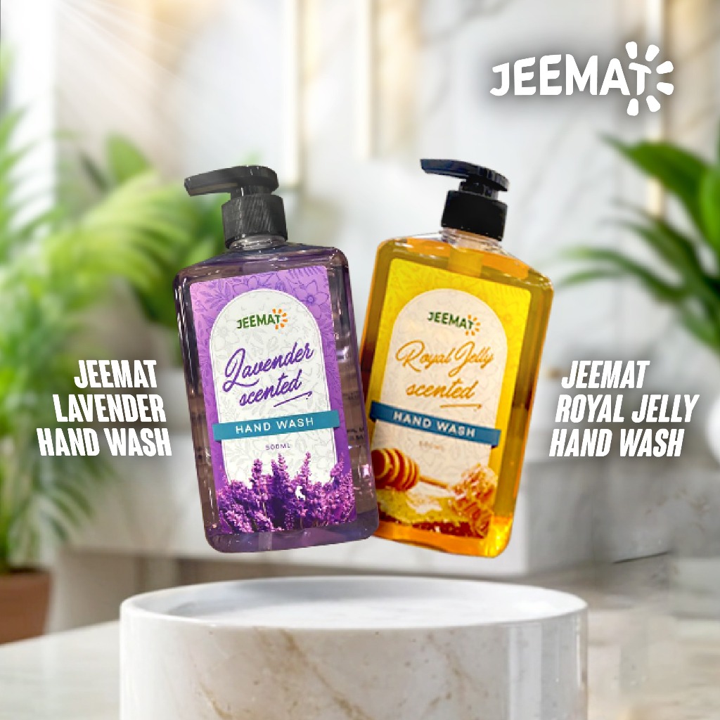 Jeemat Hand Wash 500ml (Lavender/Royal Jelly) | Shopee Malaysia