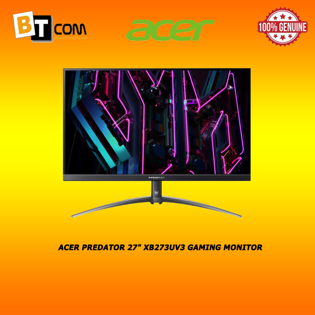 Acer Predator 27" XB273UV3 Gaming Monitor UM.HX2SM.302 | Shopee Malaysia