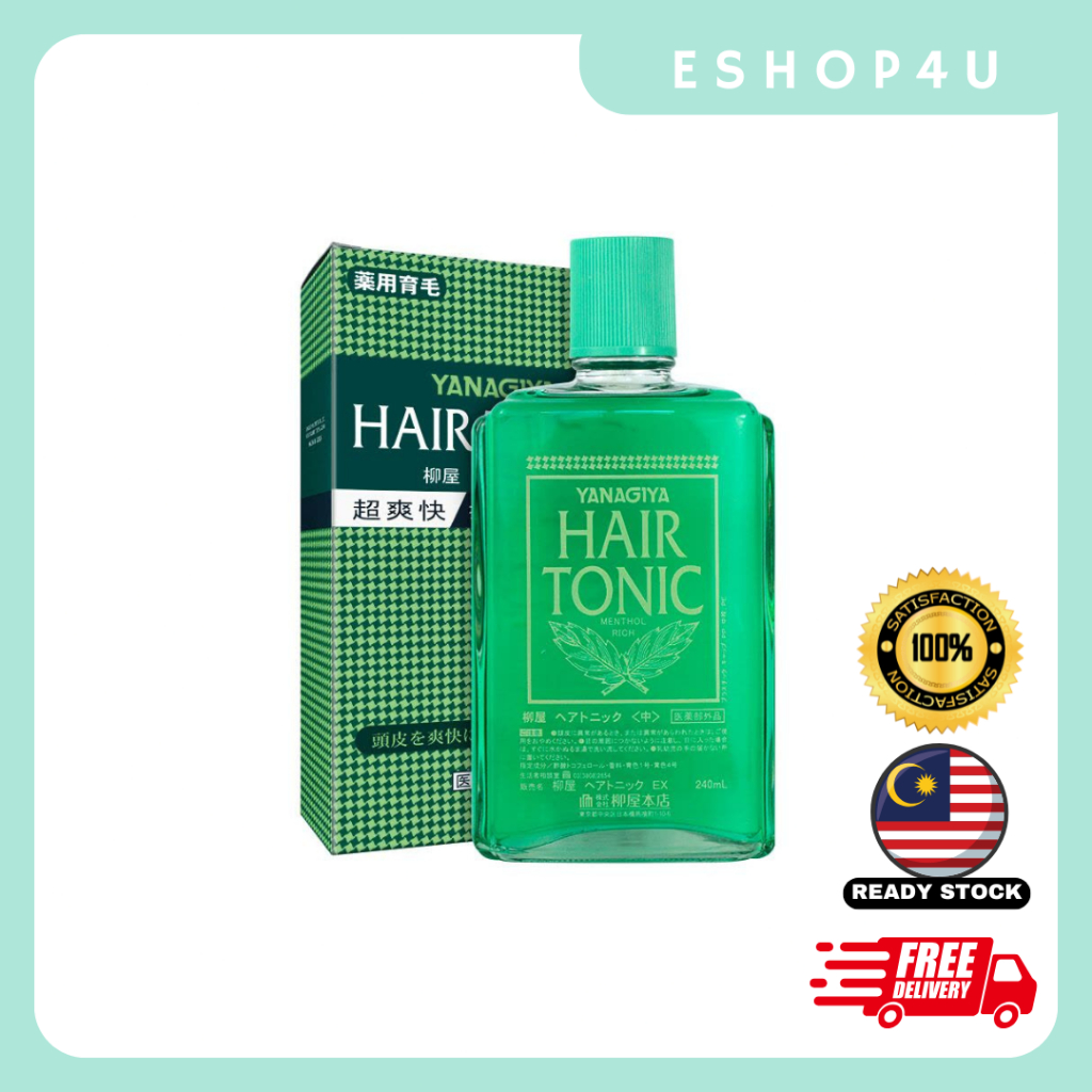 [READY STOCK] YANAGIYA HAIR TONIC 240ML | Shopee Malaysia