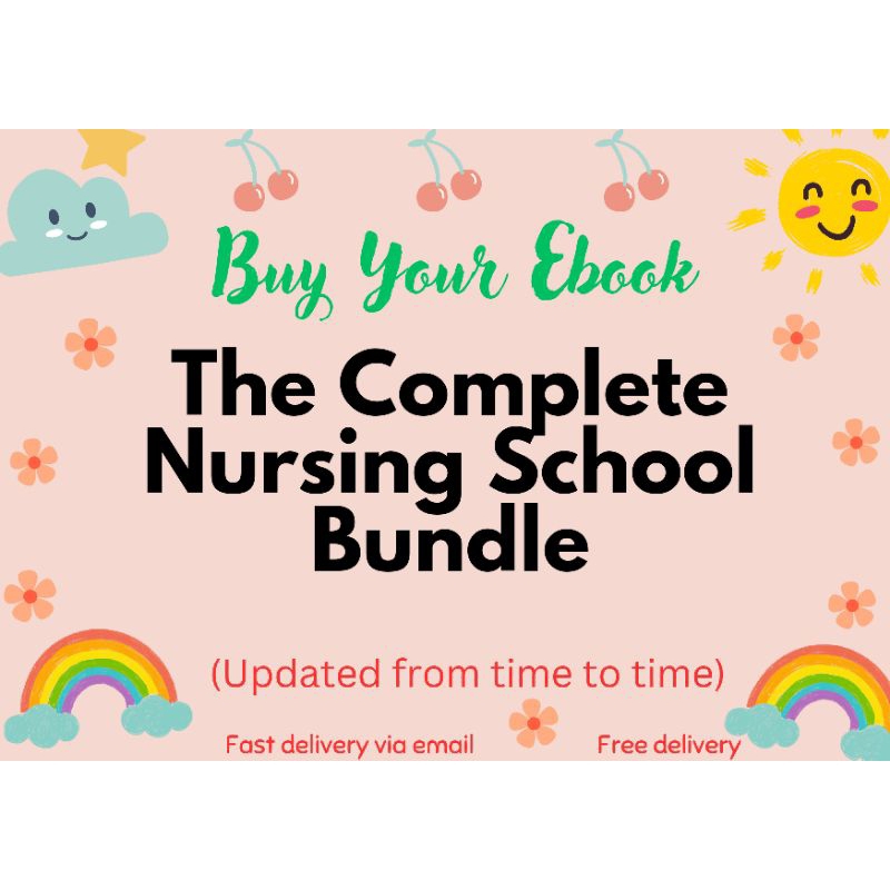 Complete Nursing Bundle (2024) | Shopee Malaysia