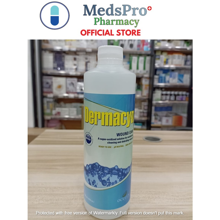 DERMACYN WOUNDCARE SOLUTION 500ML(EXP 13/3/26) | Shopee Malaysia