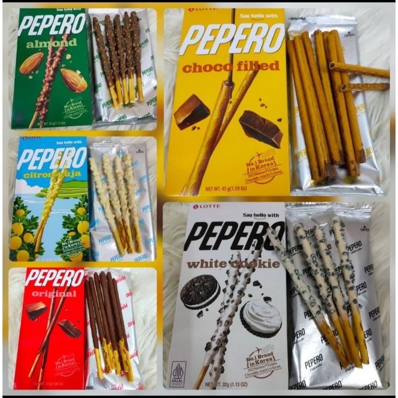 Halal Pepero/ stick 32g X small pack/combo set price (6pcs) | Shopee ...