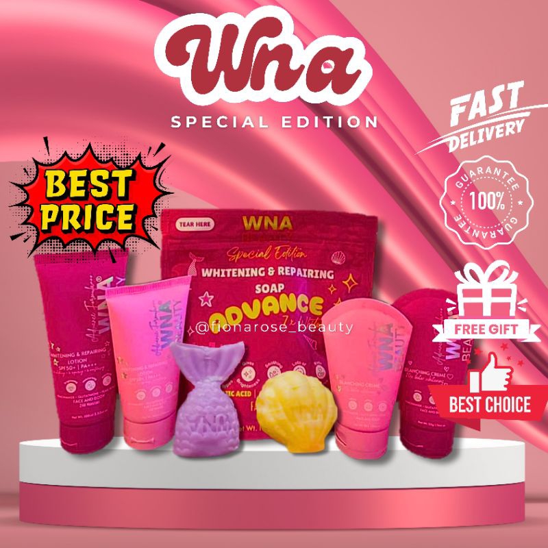 ORIGINAL HQ‼️WNA SPECIAL EDITION WHITENING & REPAIRING LOTION / SOAP ...