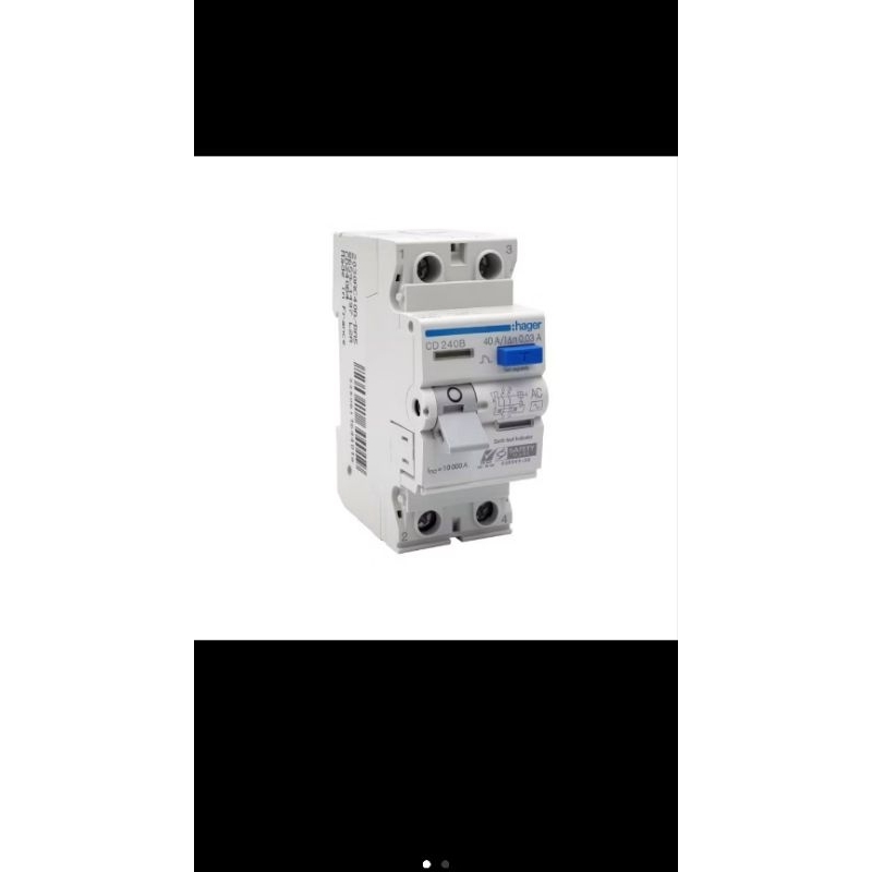 (2p 63a 30MA )Hager ELCB RCCB 30MA 100MA 300MA 25A 40A 63A 100A 2pole | Shopee Malaysia