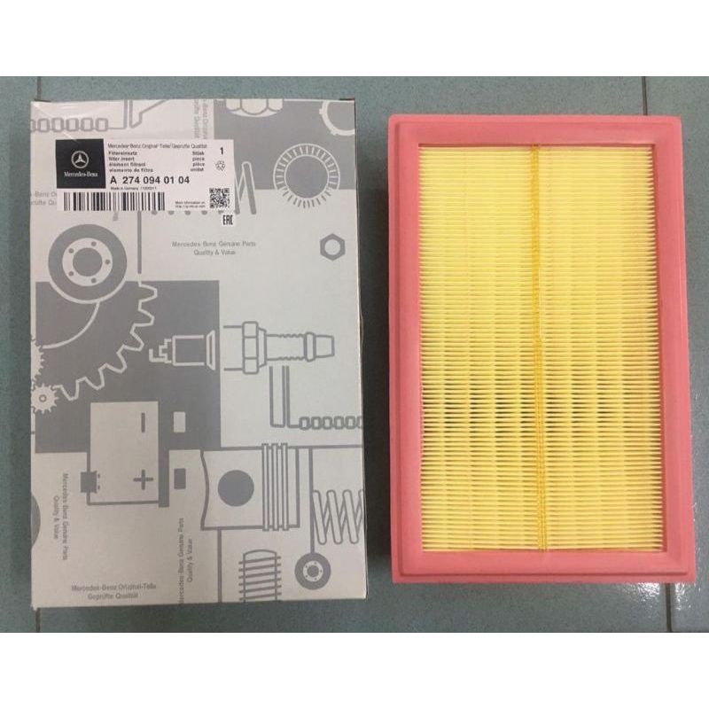Air Filter Mercedes Benz 2740940104 / A2740940104 W205 W212 M274 ...