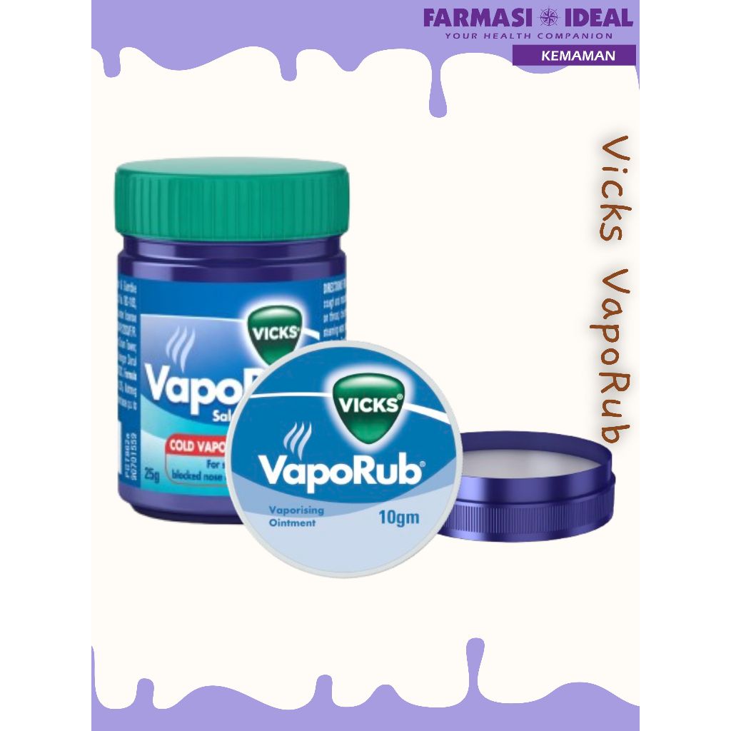 🔥READY STOCK🔥Vicks VapoRub Cold Vaporising Ointment | Shopee Malaysia