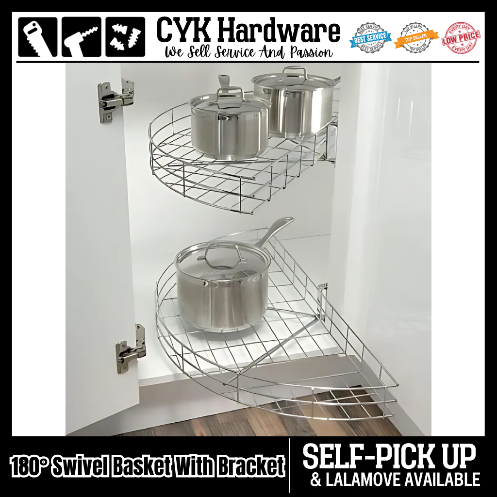 180 Degree Basket With >>Bracket