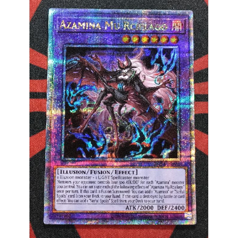 YUGIOH KONAMI ROTA-AE031 Azamina Mu Rcielago (QCSR) | Shopee Malaysia
