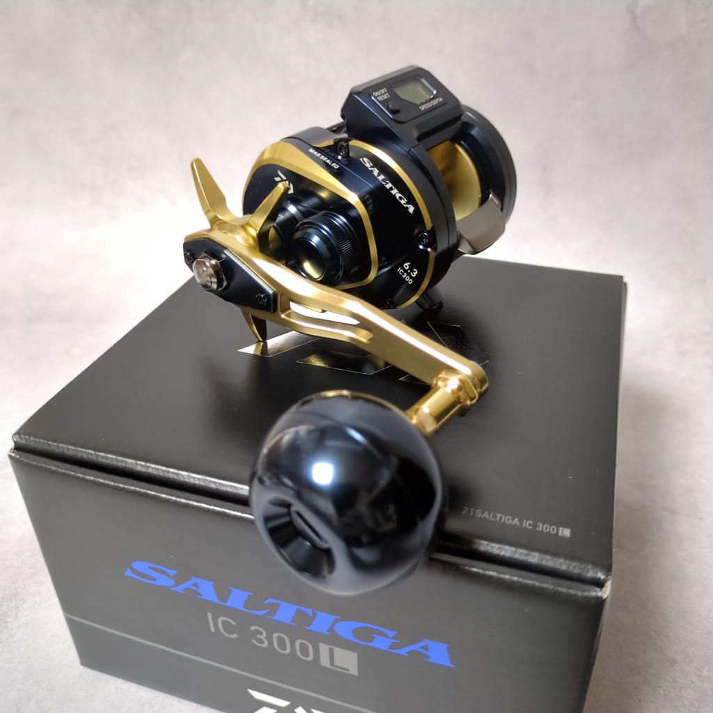 Daiwa 21 Saltiga IC Series BaitReel | Shopee Malaysia