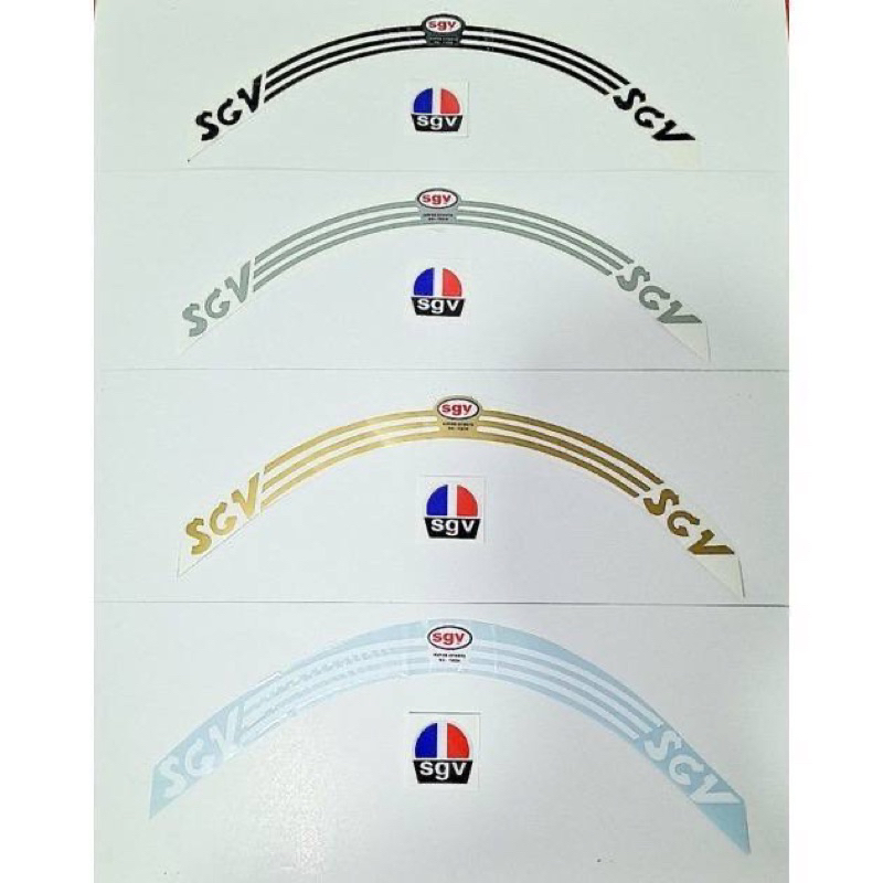 [SALES] Sticker SGV Helmet Sticker Size Fitting | Shopee Malaysia