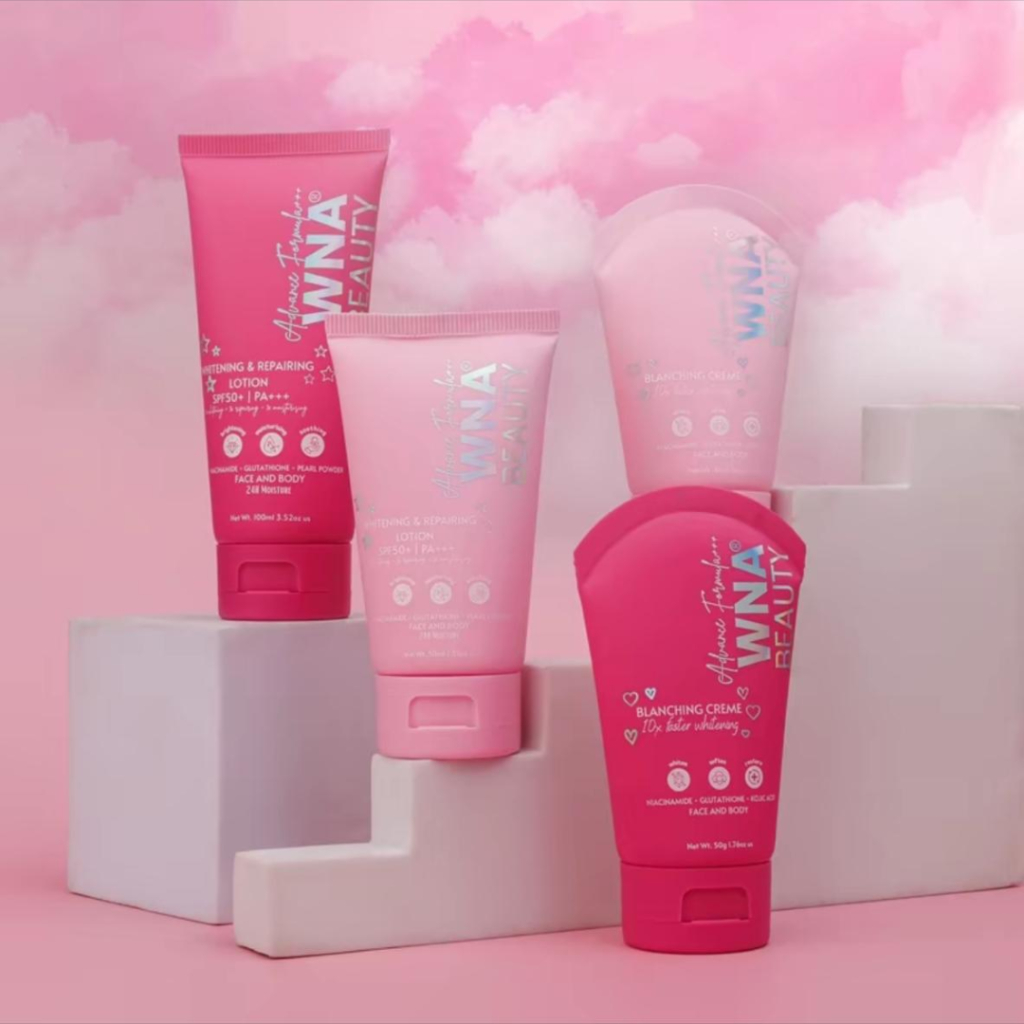 (NEW) WNA ADVANCE EDITION Soap Lotion Face Body SPF 50+ Blanching Creme ...