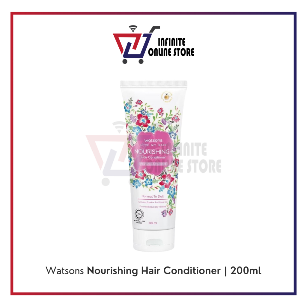 Watsons Nourishing Hair Conditioner Normal to Dull (200ml) | Shopee ...