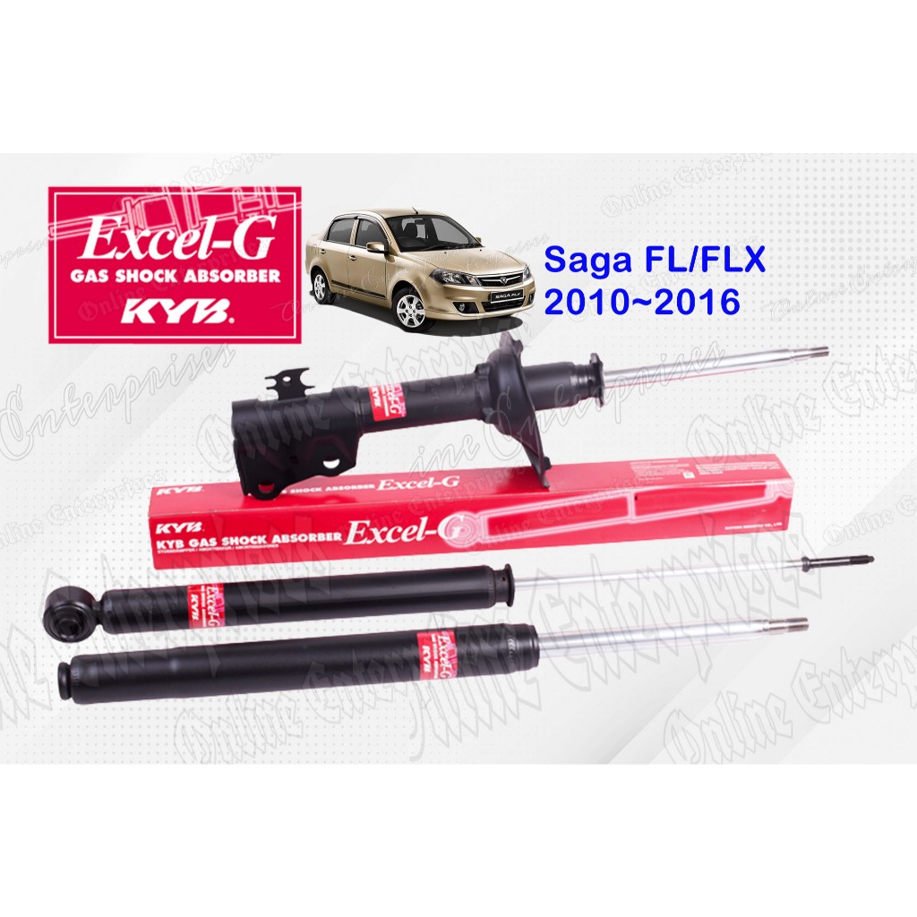 KAYABA KYB EXCEL G Proton Saga FL/FLX 1.3/1.6 2010~2016 SE Absorber Gas Shock Strut 332M073 ...