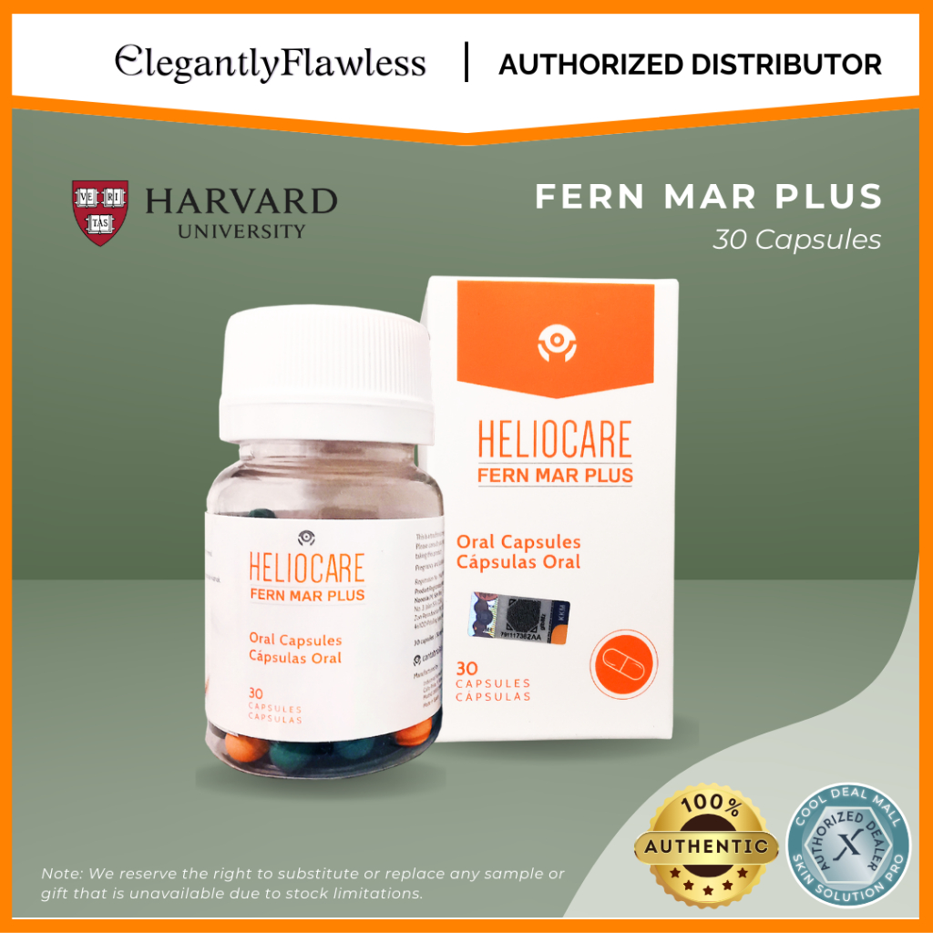 (FREE SHIPPING) HELIOCARE Fern Mar Plus | 30 Capsules (EXPIRY: 10/2025 ...