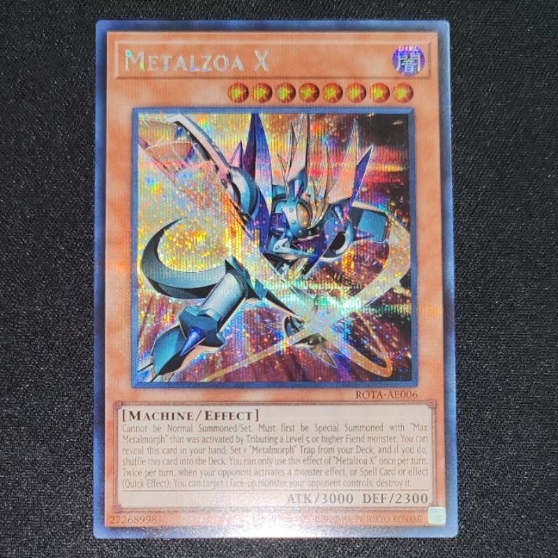 YUGIOH Rota-AE006 Metalzoa X[SER/SR] | Shopee Malaysia