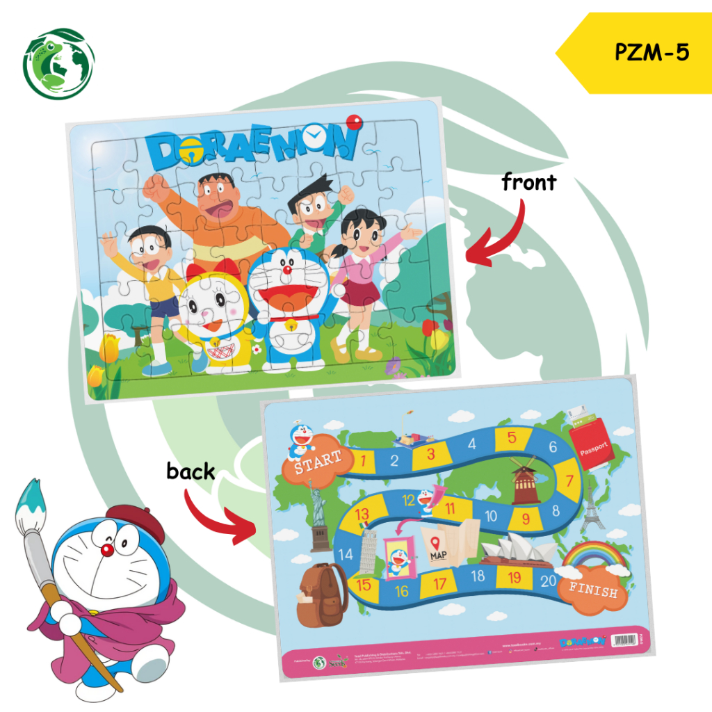 Toad Book Puzzle PZM Doraemon Shinchan PZM-5, PZM-7 | Shopee Malaysia