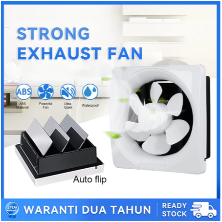 Exhaust Fan 6/8/10/12 Inch Wall Mounted Exhaust Fan With Mesh For Home ...