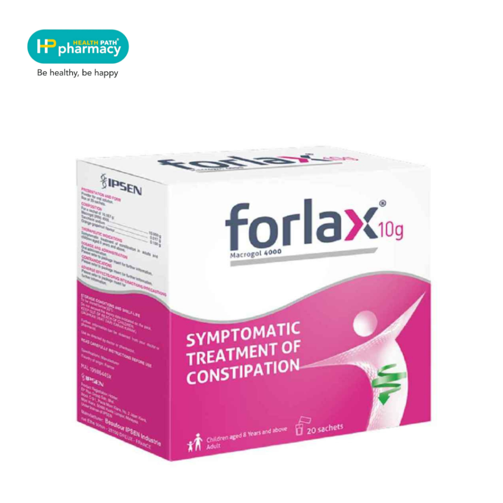 FORLAX POWDER 10G X 20’S (SYMPTOMATIC TREATMENT OF CONSTIPATION ...