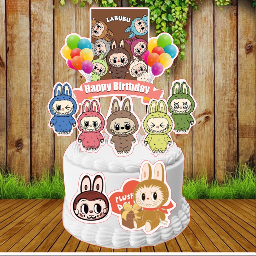 LABUBU CAKE TOPPER 001 | Shopee Malaysia